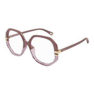 Chlo&eacute; Geometrische optische Fassung - - Accessories - Damen - Rosa - 54 MM