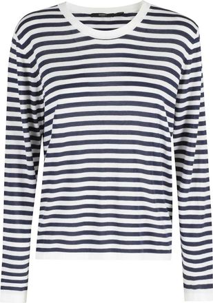 Seventy Femme, Tops, Bleu, Taille: 42 FR Pull ray&eacute;