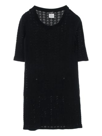 Chanel robe Coco Mark (1986-1988) - Noir