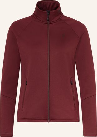 Peak Performance Fleecejacke Rider rot