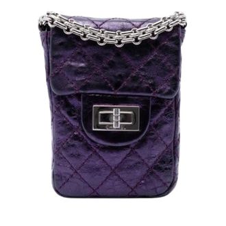 Chanel Pre-owned Quilted Mini Crossbody Bag - - Pre-owned - Damen - Lila - ONE SIZE