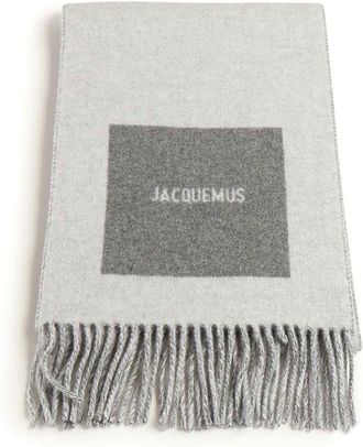 Jacquemus Écharpe - Gris