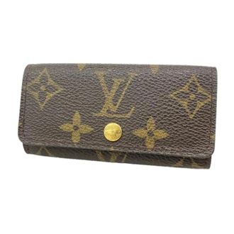 Louis Vuitton Porte-cl&eacute;s en toile Pre-owned - Femme - Pre-owned - Brun - Taille: ONE Size