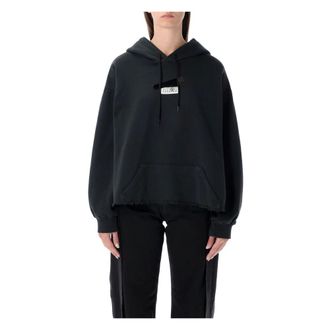 Maison Margiela Damen, Sweatshirts & Hoodies, Schwarzk, MGr&ouml;&szlig;e