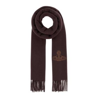 Vivienne Westwood Slender Scarf - - Accessories - Damen - Braun - ONE SIZE