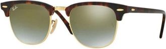 Ray-Ban unisex, Accessoires, Brun, Taille: 51 MM Clubmaster Rb3016 990/9J