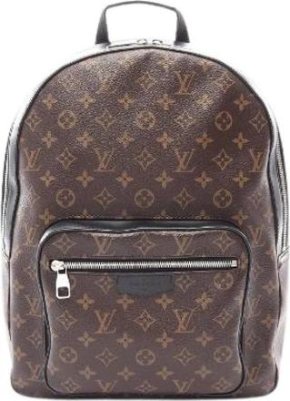 Louis Vuitton Pre-owned Josh Monogram Macassar Backpack - Homme - Pre-owned - Brun - Taille: ONE Size