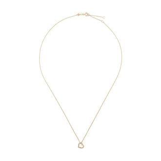 Aliita Gold Herz Anh&auml;nger Halskette - - Accessories - Damen - Gelb - ONE SIZE