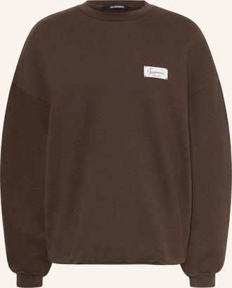 Jacquemus Jacquemus Sweatshirt Le Sweatshirt Montaigne braun
