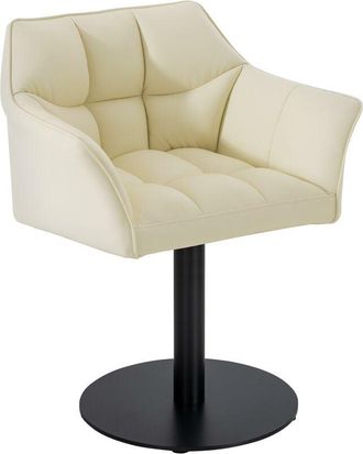 Clp Lounger Damaso creme Kunstleder
