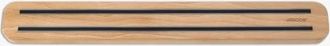 Arcos Magnetischer Messerhalter Holz Buche - Sicherer & Eleganter K&uuml;chenaufbewahrung 40 cm x 5 cm
