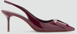Mango Lackleder-Pumps bordeaux - Damen - 35 - MANGO