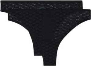 Emporio Armani Femme, Sous-vêtements, Noir, Taille: 42 FR Slips