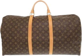 Louis Vuitton unisex, Pre-owned, Brun, Taille: ONE Size Pre-owned Keepall 60