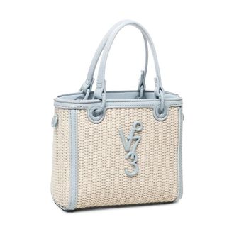 V&deg; 73 Sommer kleine Einkaufstasche - - Bags - Damen - Blau - ONE SIZE