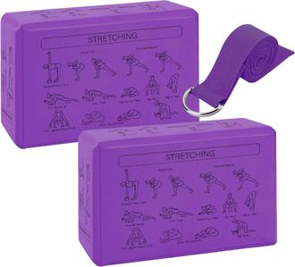Generic Yoga Block | 2 St&uuml;ck Rutschfestes Weiches Leichtgewicht,Yoga Keil Fitnessger&auml;te | Geeignet f&uuml;r Zuhause, Studio, Fitnessstudio, Reisen, Training, Medit