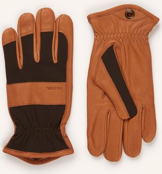 Hestra Lederhandschuhe Gneis gruen