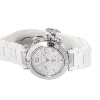 Cartier Pre-owned Pasha Seatimer Watch - Femme - Pre-owned - Blanc - Taille: ONE Size