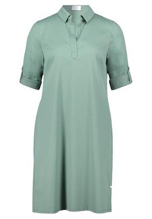 Vera Mont Damen Robe-Chemisier &agrave; Poches Salvia Green 52
