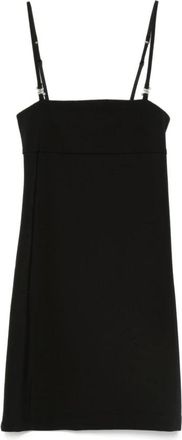 Sportmax Femme, Robes, Noir, Taille: 36 FR Robe en maille viscose stretch