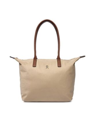 Tommy Hilfiger Handtasche Popette Tote AW0AW17711 Braun