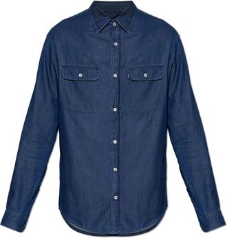 Paul & Shark Homme, Chemises, Bleu, Taille: M Chemise en denim