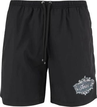 Amiri Homme, Maillots de bain, Noir, Taille: L Maillot de Bain en Tissu Technique