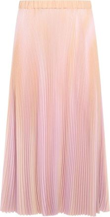 Fabiana Filippi Femme, Jupes, Rose, Taille: 40 FR Jupe Midi Pliss&eacute;e