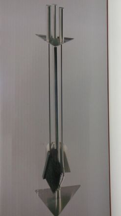 Cult Kamin-Besteck 3-TLG. IDUN Stahl H&ouml;he: 60 cm