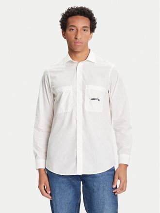A|X Armani Exchange Hemd XM000959 AF12994 U0009 Wei&szlig; Regular Fit