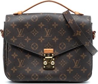 Louis Vuitton Hobo Bags - Monogram Pochette Metis - Gr. unisize - in Braun - f&uuml;r Damen