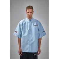 Balenciaga Short Sleeve Oversized Shirt