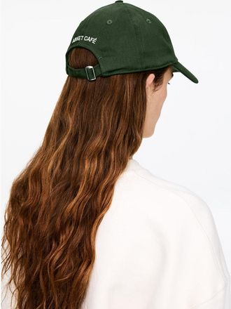 Arket CAFÉ Cap -Grün