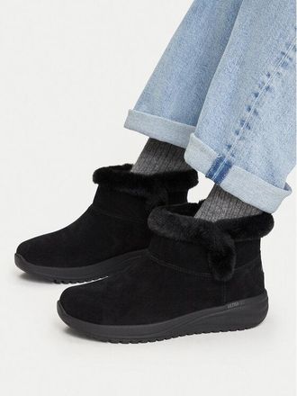 Skechers Schneeschuhe Waterproof Relaxed Fit: On-The-GO Stellar - Cozy Step 144745/BBK Schwarz