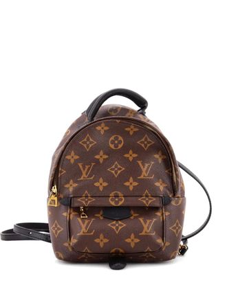 Louis Vuitton mini sac &agrave; dos Palm Springs - Marron