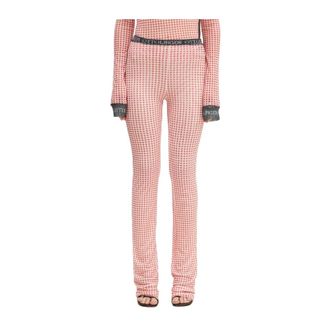 Ottolinger Mesh Pants - - Trousers - Damen - Rot - S