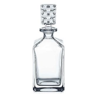 Nachtmann 3-teiliges Whisky Set, Karaffe 750 ml mit 2 Whiskygl&auml;sern 330 ml, Bossa Nova, 101095, Whisky Geschenkset aus Kristallglas, sp&uuml;lmaschinenfest