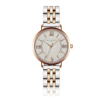 Amelia Parker Uhren in Ros&eacute;gold und Silber