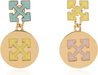 Off-white H&auml;ngerohrringe - - Accessories - Damen - Gelb - ONE SIZE
