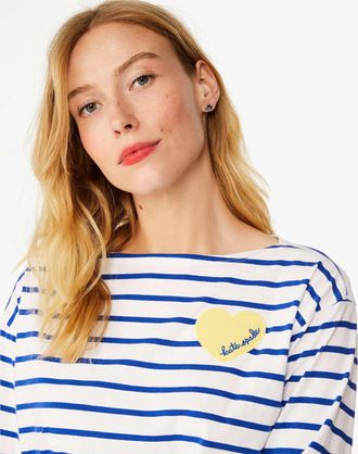 Kate Spade New York Harbor T-Shirt, Gestreift