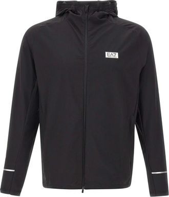 Emporio Armani Emporio Armani Ea7, Homme, Vestes, Noir, Taille: M Dynamic Athlete Zip-Up SweaT-shirt