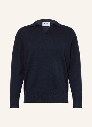 FTC Ftc Cashmere Cashmere-Pullover blau