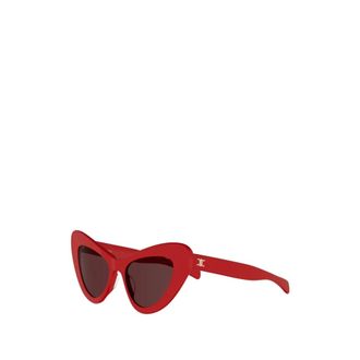 Celine Celine, Damen, Accessories, Rot, 52 MMGr&ouml;&szlig;e