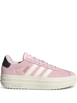 adidas Gestreifte Plateau-Sneakers - Rosa