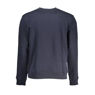 Napapijri Cotton-Blend Crewneck Sweatshirt - Blue