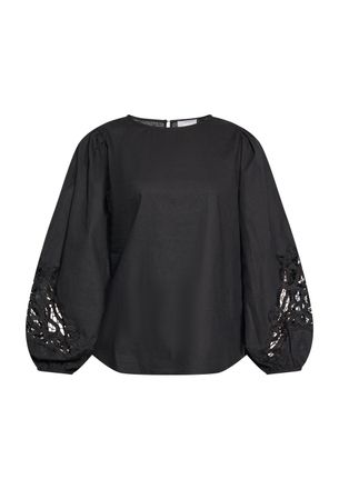 Usha Bluse Damen schwarz