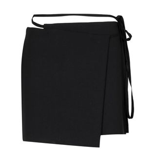 Sportmax Femme, Jupes, Noir, Taille: 36 FR Mini Jupe Portefeuille
