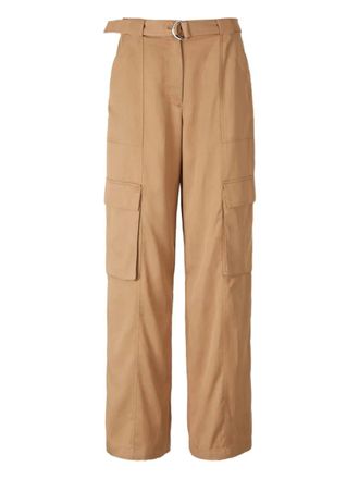 SIMKHAI belted cargo pants - Nude