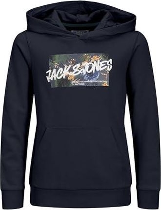 Jack & Jones Hood Jjhawaii Shape Sweat &agrave; Capuche JNR, Sky Captain, 176 cm Homme