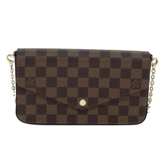 Louis Vuitton Pre-owned Canvas schultertasche - - Pre-owned - Damen - Braun - ONE SIZE